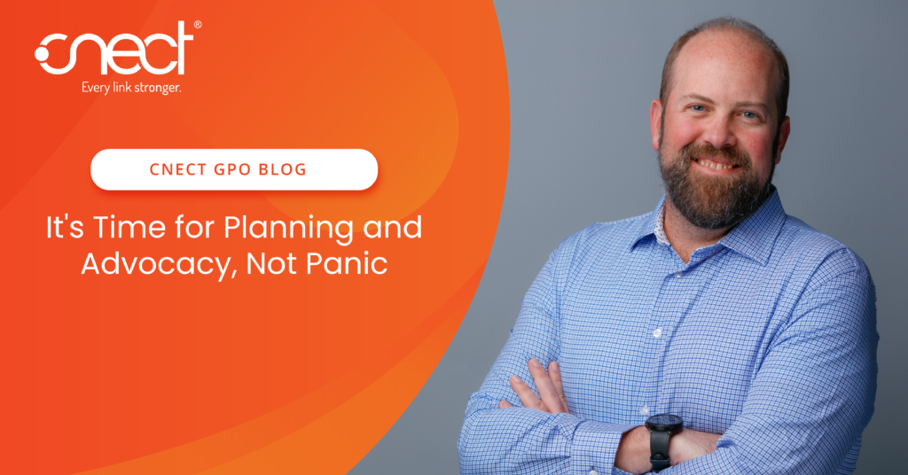 Tim Fraser: "It's Time for Planning and Advocacy, Not Panic" | CNECT GPO